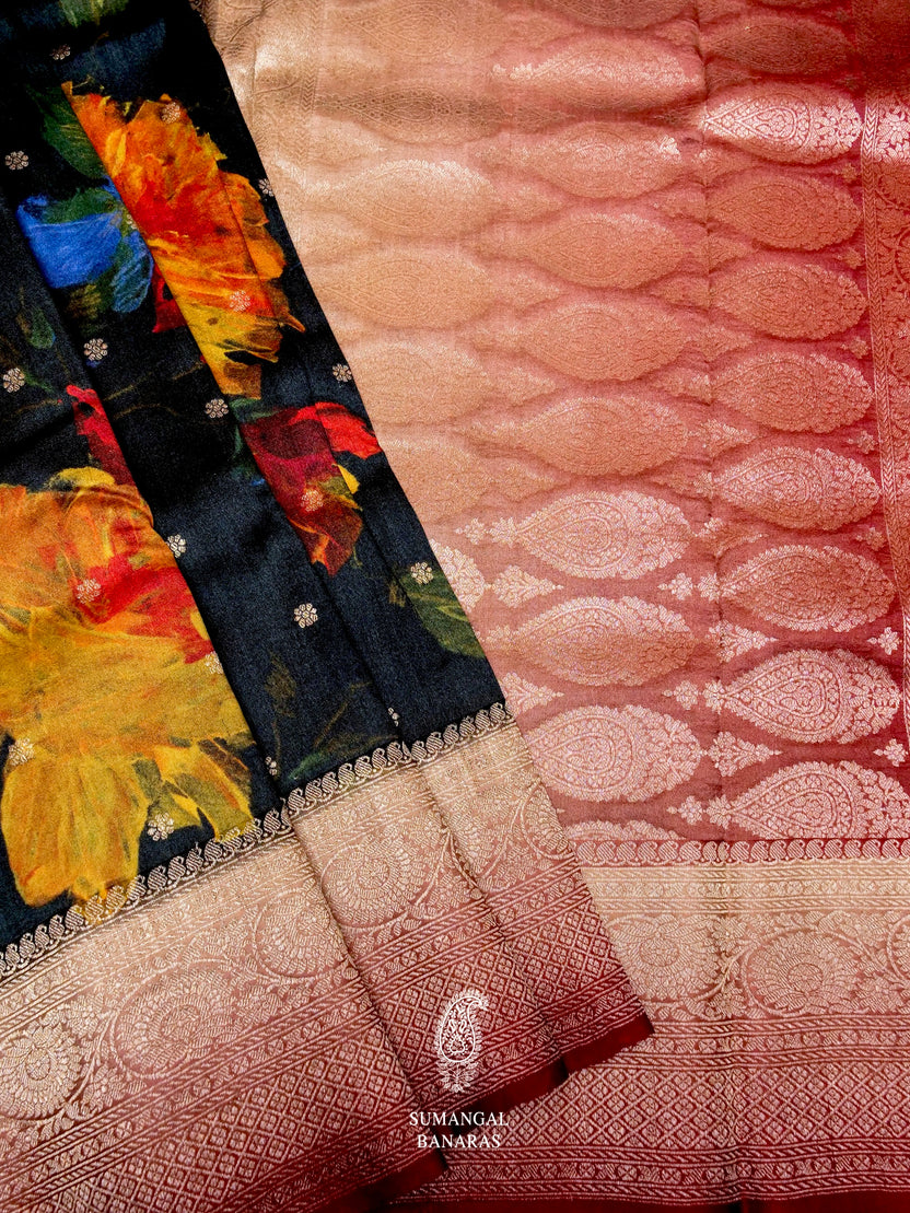 Get Tussar Silk Sarees Online | Sumangal Banaras